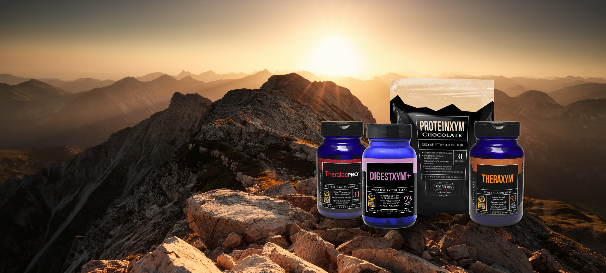 U.S. Enzymes offers a full line of powerful enzyme supplements
